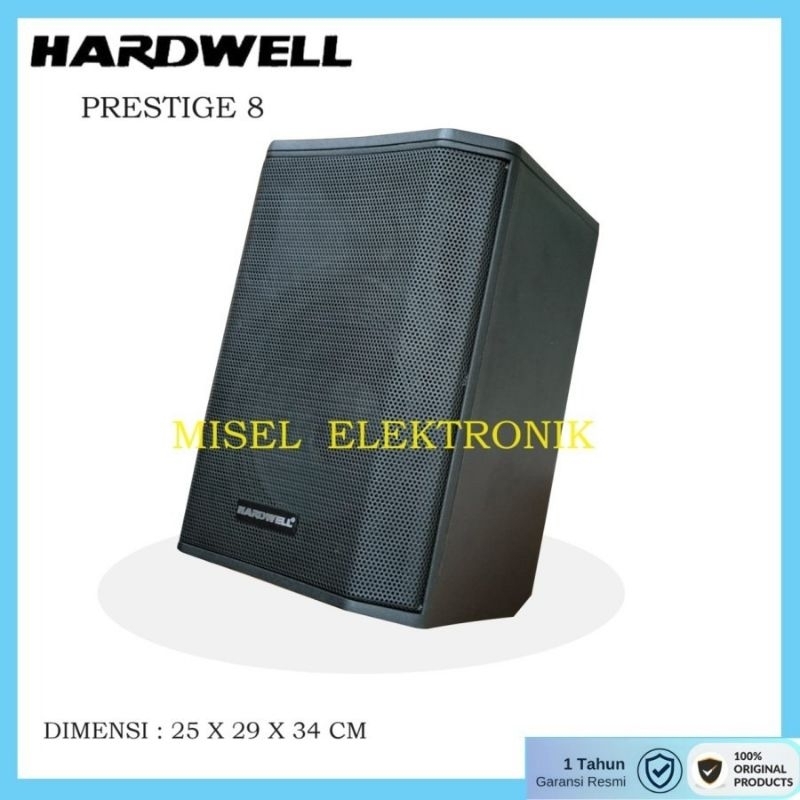 Jual Speaker Portable 8 Inch Hardwell Prestige 8 USB Bluetooth Original ...