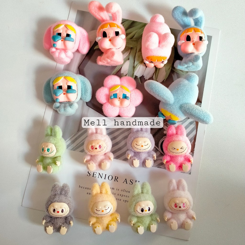 Jual Boneka Popmart Labubu Bulu Cry Baby PPG Mini- Cry Baby Power Puff ...