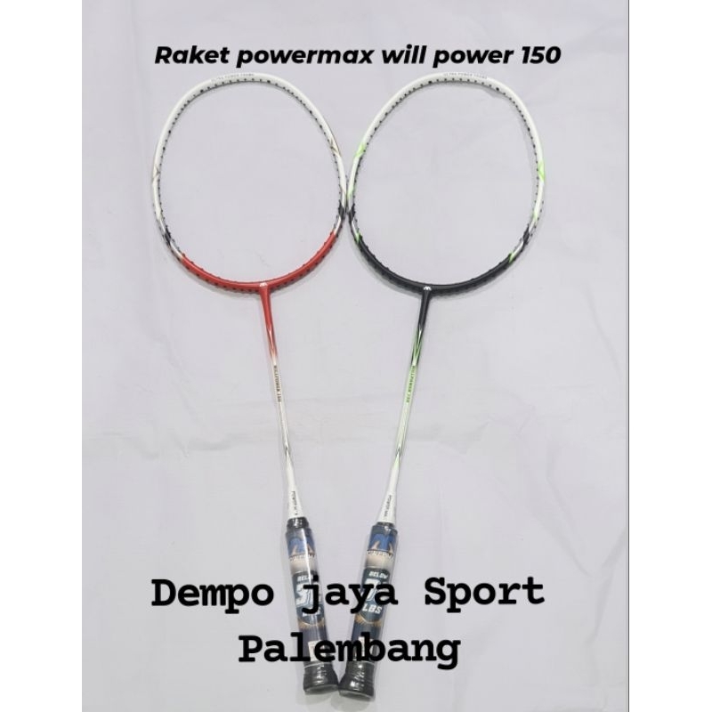 Jual Raket Badminton Powermax Will Power 150 | Shopee Indonesia