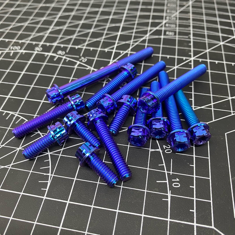 Jual BAUT TITANIUM CVT VARIO 160 STAR HEAD 2 KEY HI-TITAN | Shopee ...