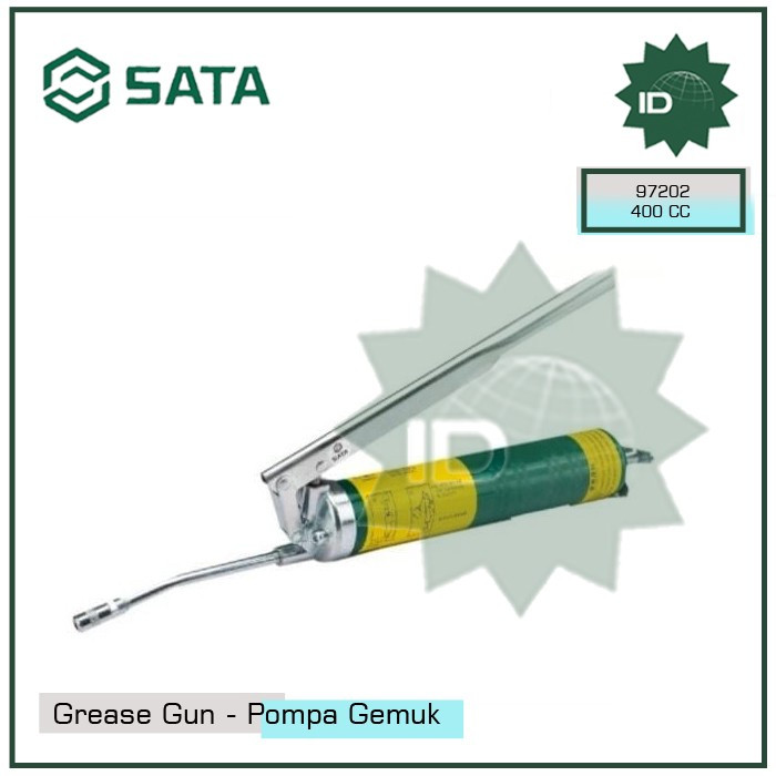 Jual POMPA GEMUK 97202 PISTOL GRIP GREASE GUN 400CC SATA TOOLS | Shopee ...