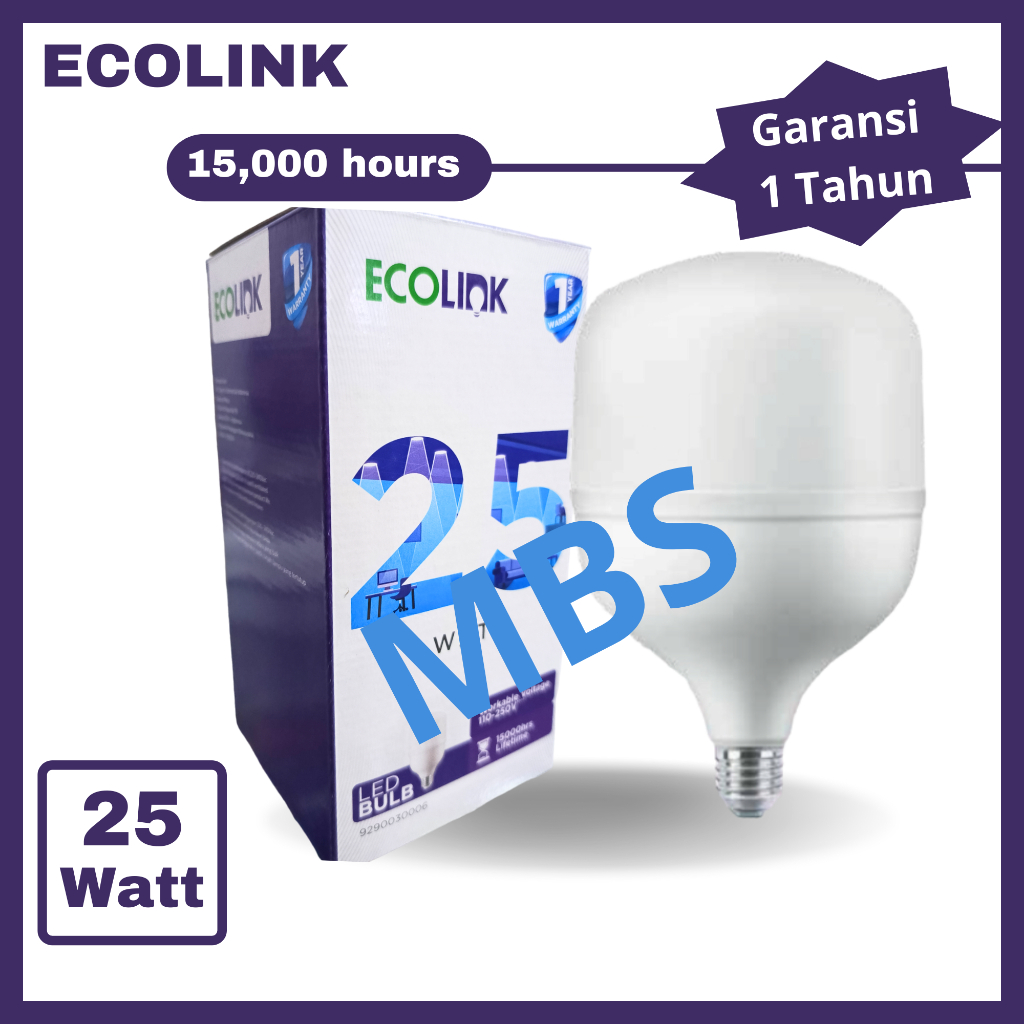 Jual Lampu LED Ecolink 25W 35W 45W | Shopee Indonesia