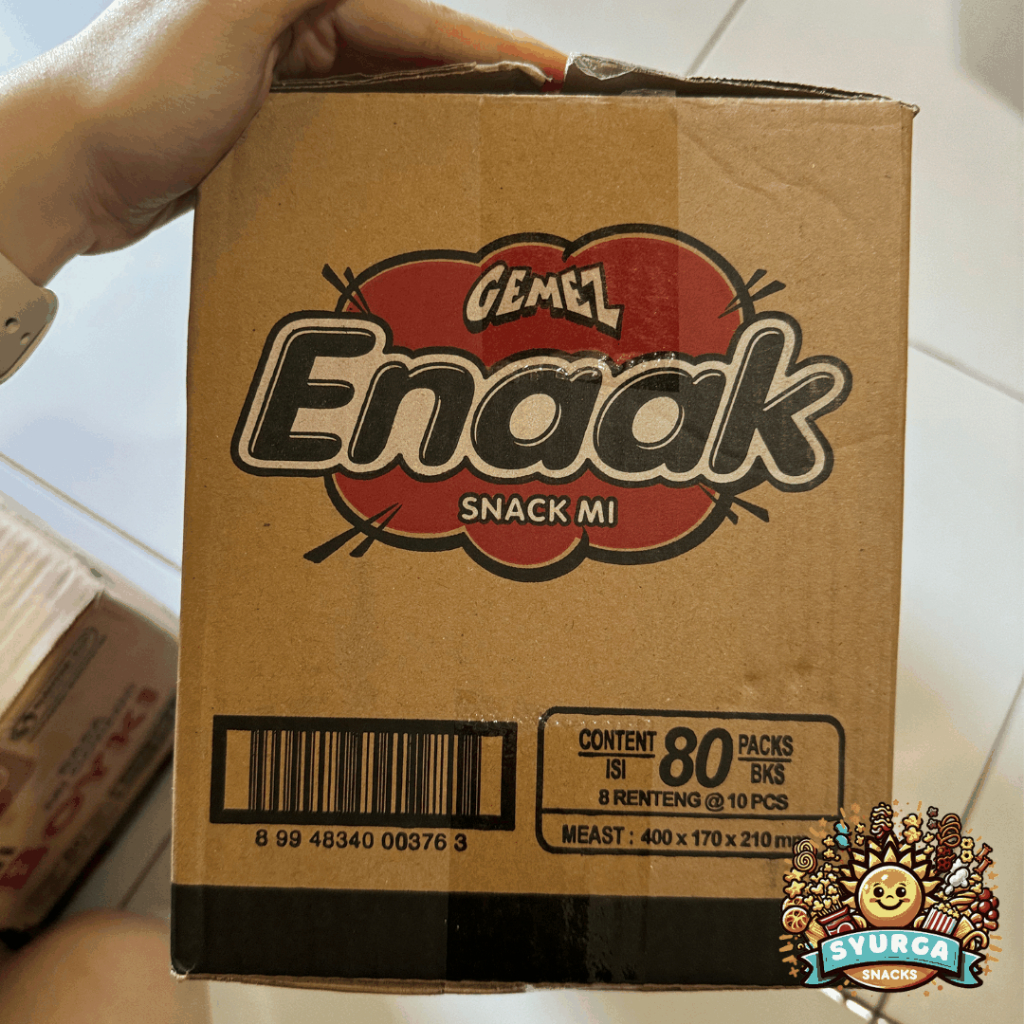 Jual Enak Mie Kremes Dus (8 x 10 @16Gr) | Shopee Indonesia