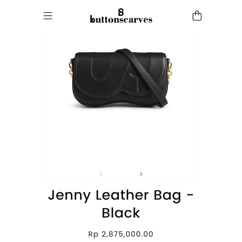 Jual Jenny Leather Bag -Black- NEW WITH TAG & BOX | Shopee Indonesia