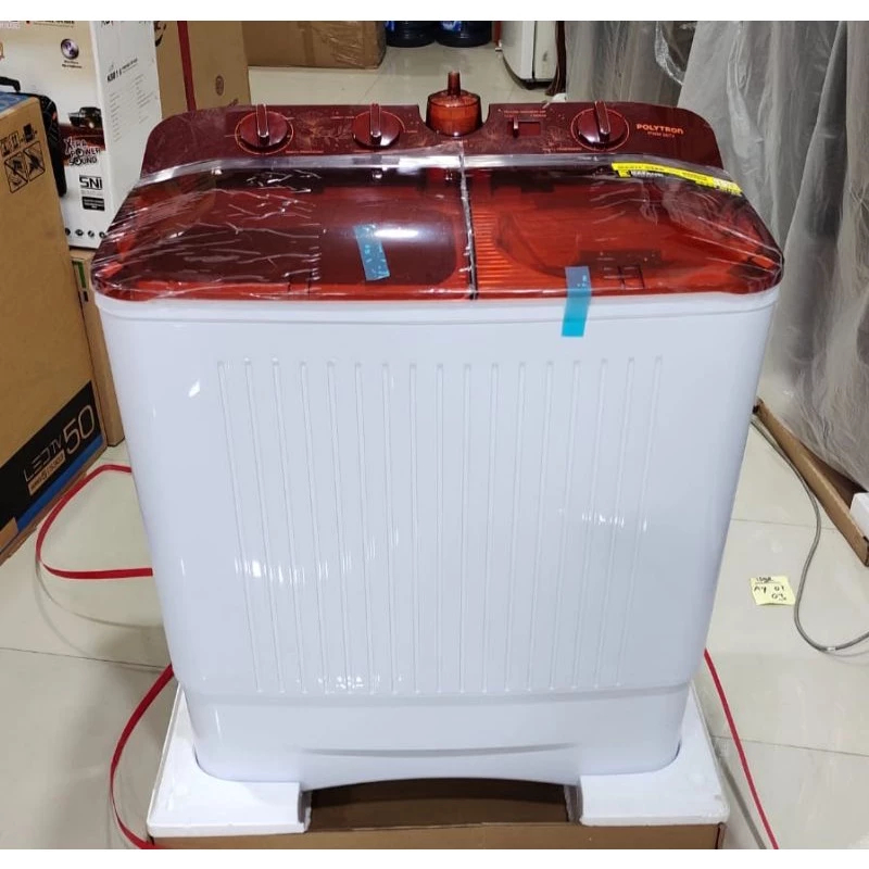 Jual MESIN CUCI POLYTRON 8 KG DUA TABUNG PWM 8072 HIJAB MODE TUTUP ...