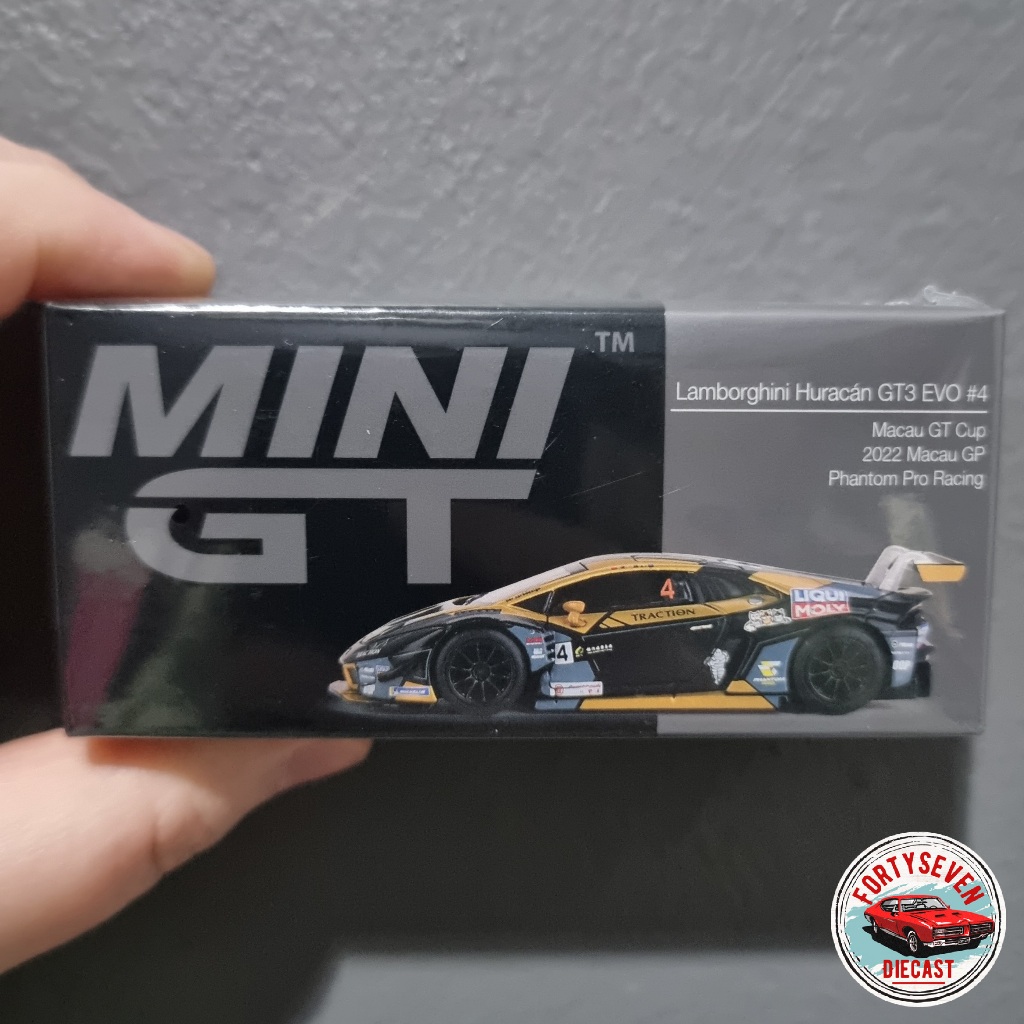 Jual Mini GT mgt minigt 645 Lamborghini Huracan GT3 EVO #4 Macau GT Cup ...