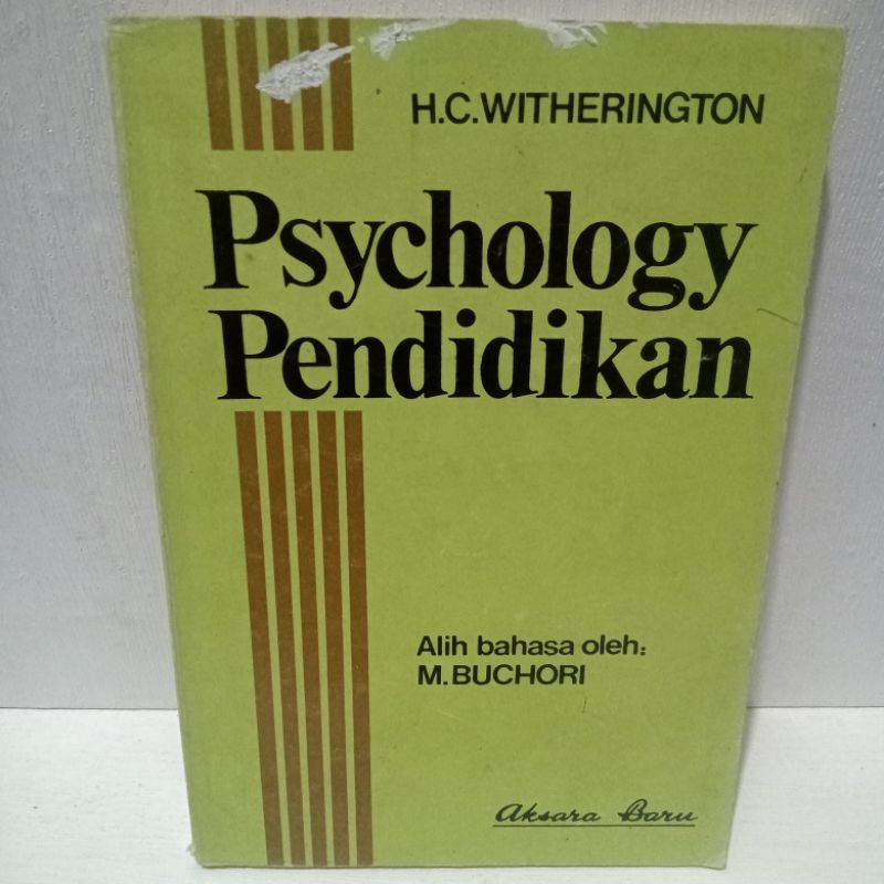 Jual Buku Original PSYCHOLOGY PENDIDIKAN - H.C. WITHERINGTON | Shopee Indonesia