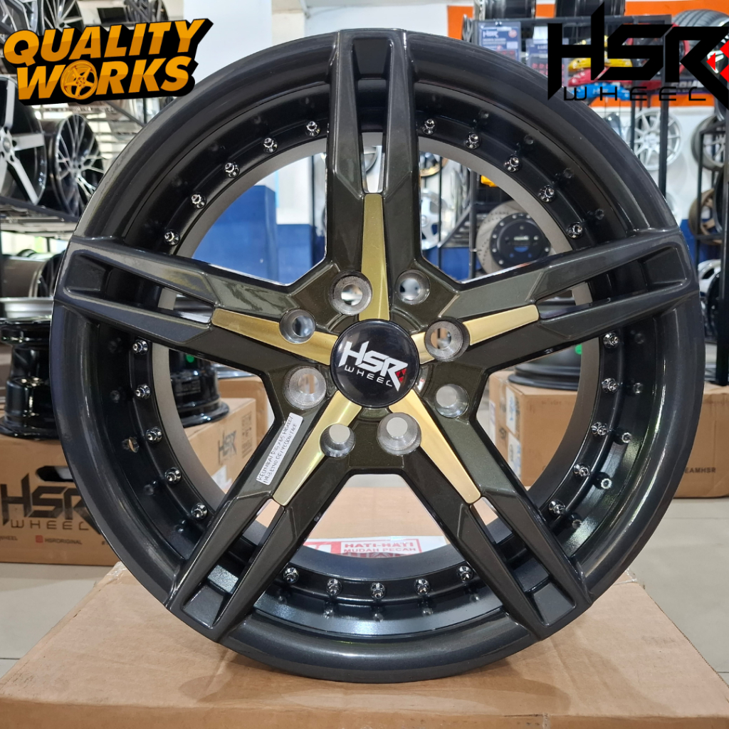 Jual Velg Mobil Ring 15 Palang 5 Peleg Hsr KEunikai R15 Lebar 6,5 TE40 Pnp Brio, Livina, Swift ...