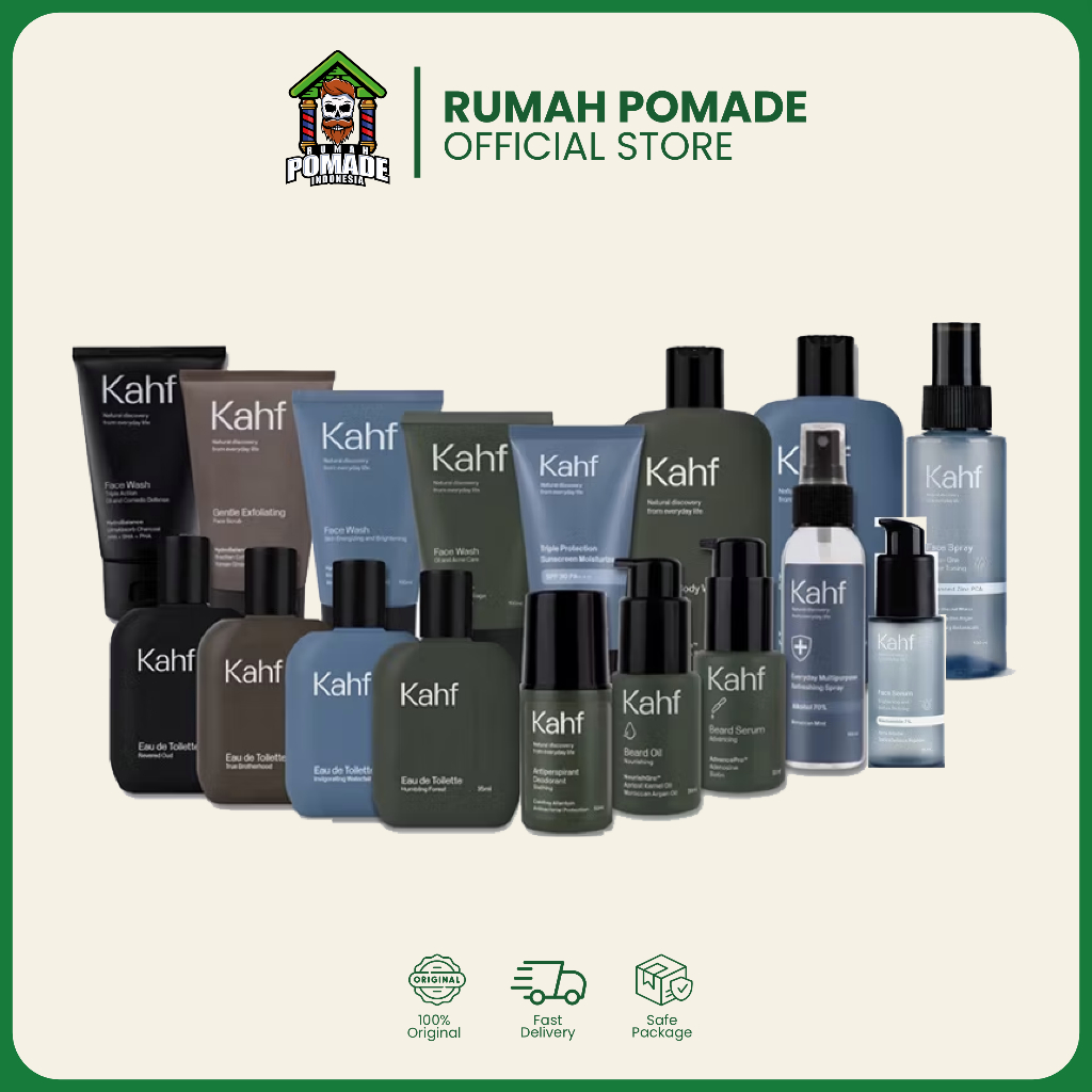 Jual KAHF ALL VARIANT - Face Wash | Sunscreen | Parfume | Body Wash ...