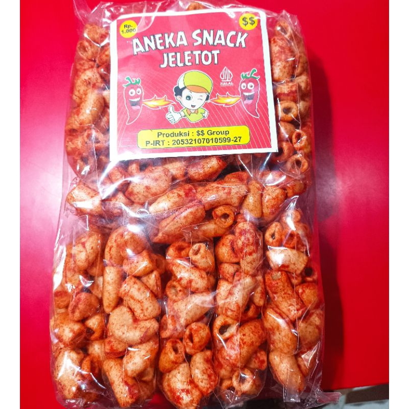 Jual Makaroni Jeletot Pedas 1 Pack isi 12 Pcs | Shopee Indonesia