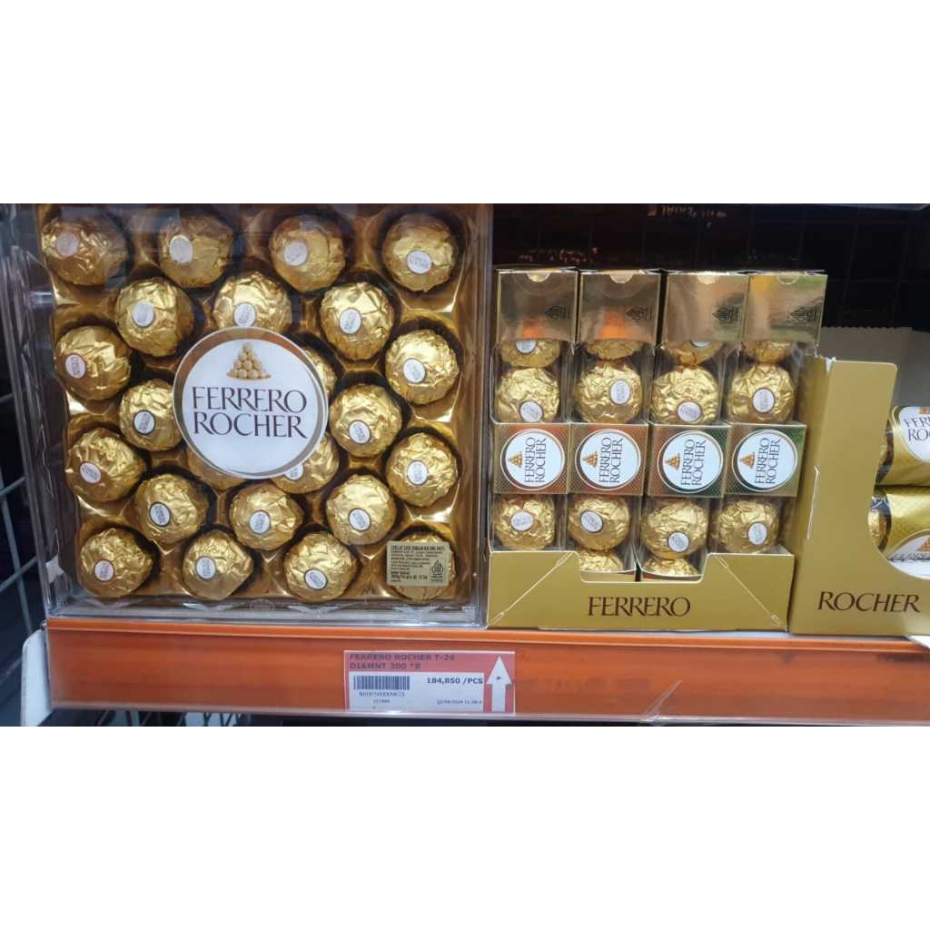 Jual Ferrero Rocher isi 5 / Chocolate / Coklat Ball | Shopee Indonesia