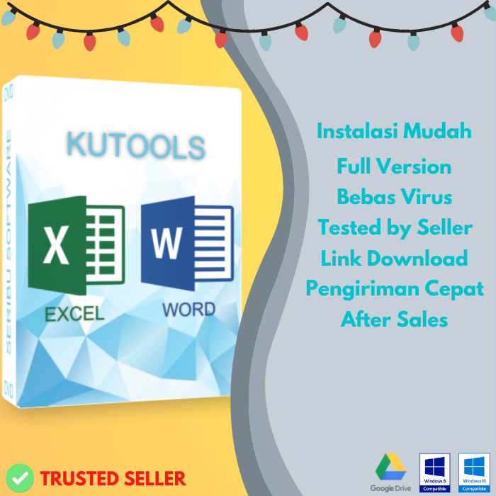 Jual Kutools for Excel + Kutools for Word (Update Terbaru) | Shopee Indonesia