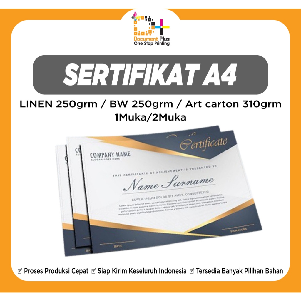 Jual Sertifikat Custom Diklat | Toefl | Training | Seminar | Kegiatan ...