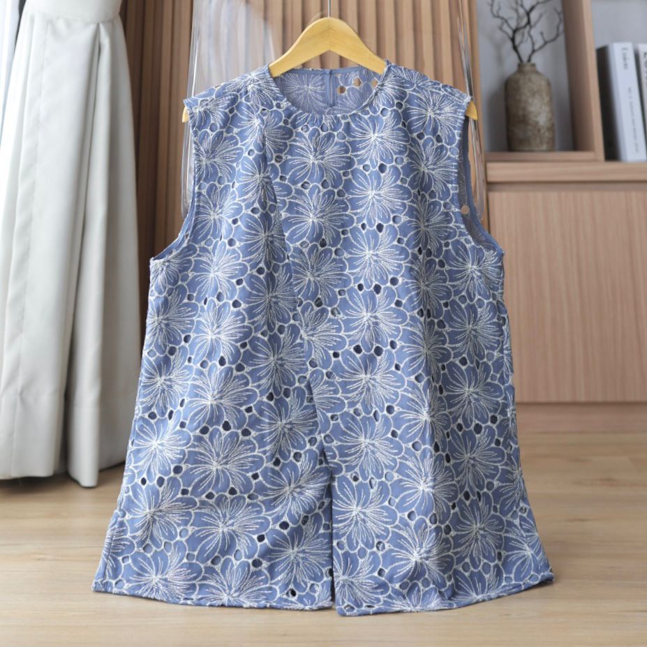 Jual FLORY VEST EMBROIDERY - VEST ONLY | Shopee Indonesia