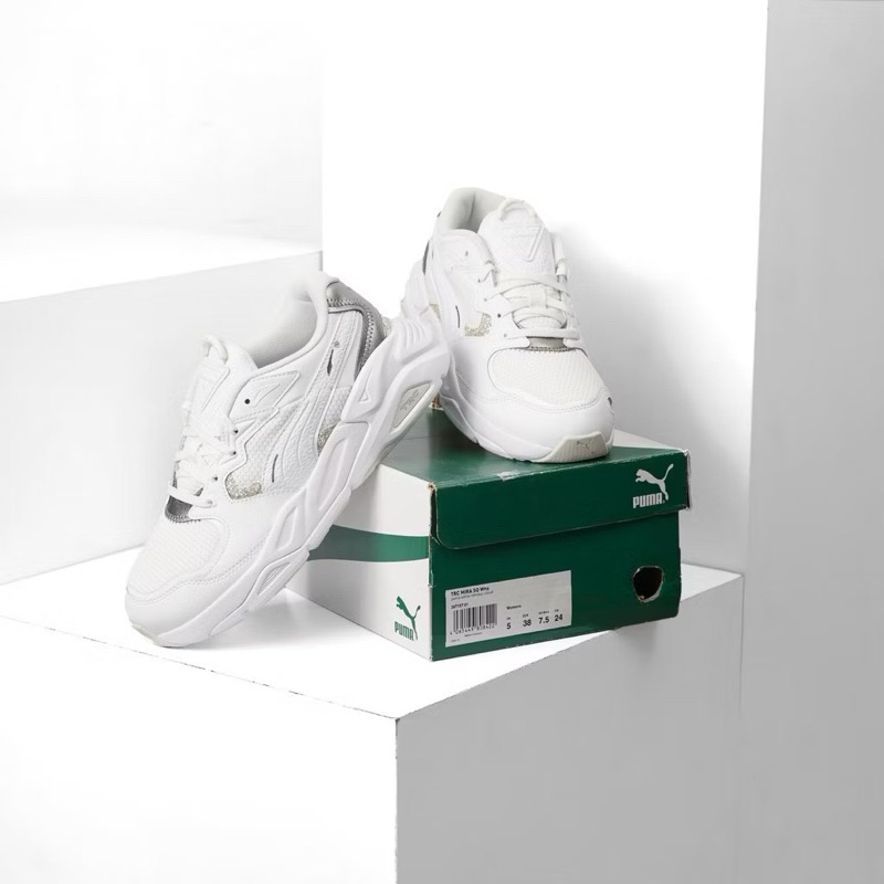 Jual Sepatu PUMA TRC Mira SQ White Nimbus Cloud [387157 01] Original ...