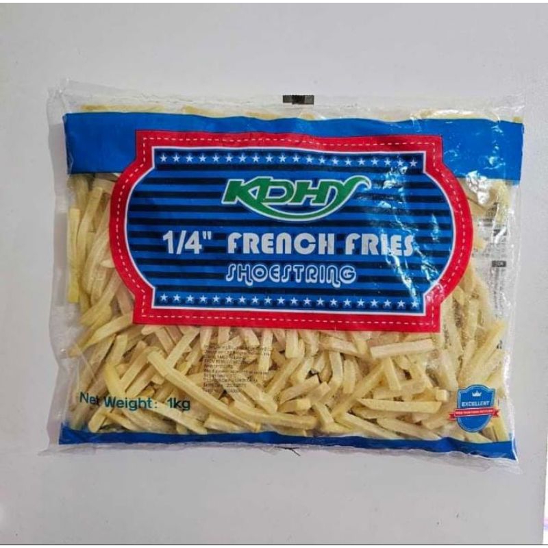 Jual KDHY french friesh shoestring 1kg | Shopee Indonesia