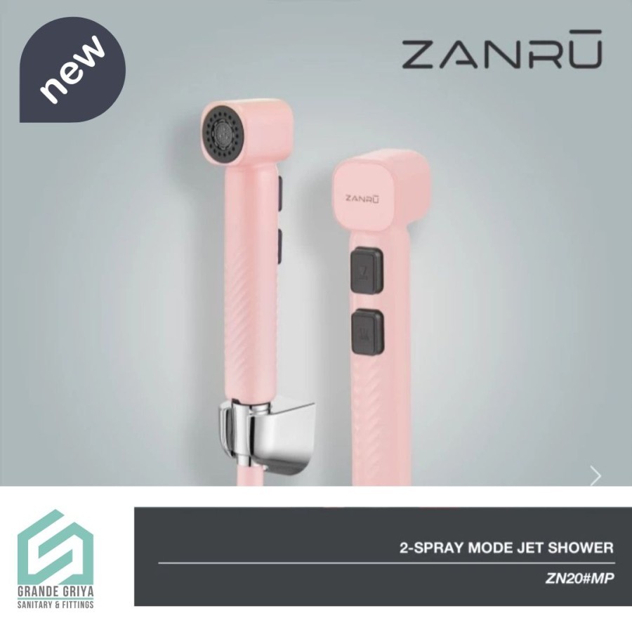 Jual ZANRU Shower Spray with Flexible Hose Jet Washer Jet Shower Toilet ...