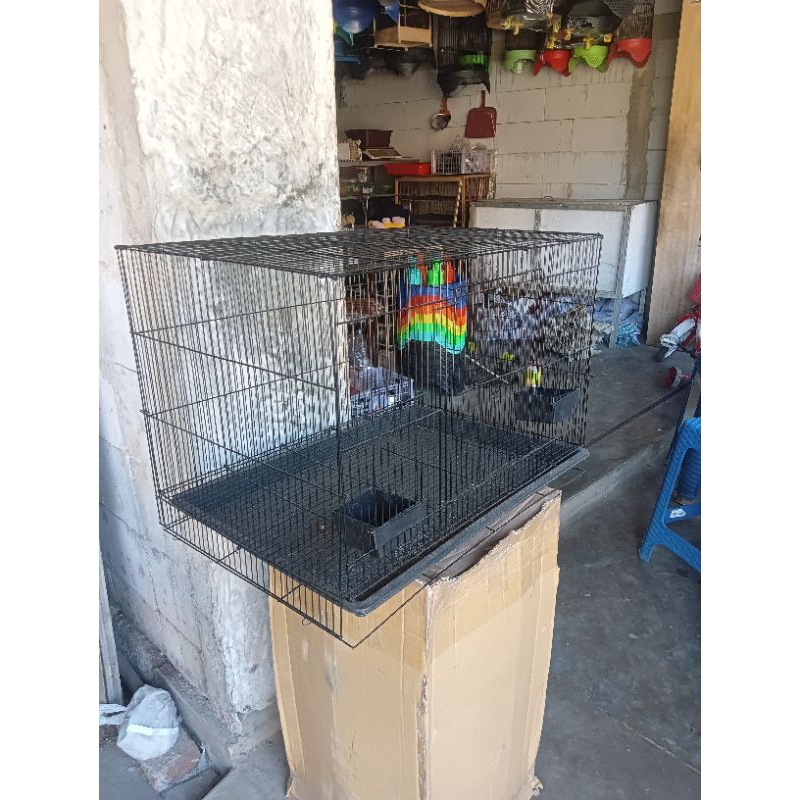 Jual SANGKAR KUCING MUSANG BURUNG OTTER DLL besi persegi ukuran40x60 ...