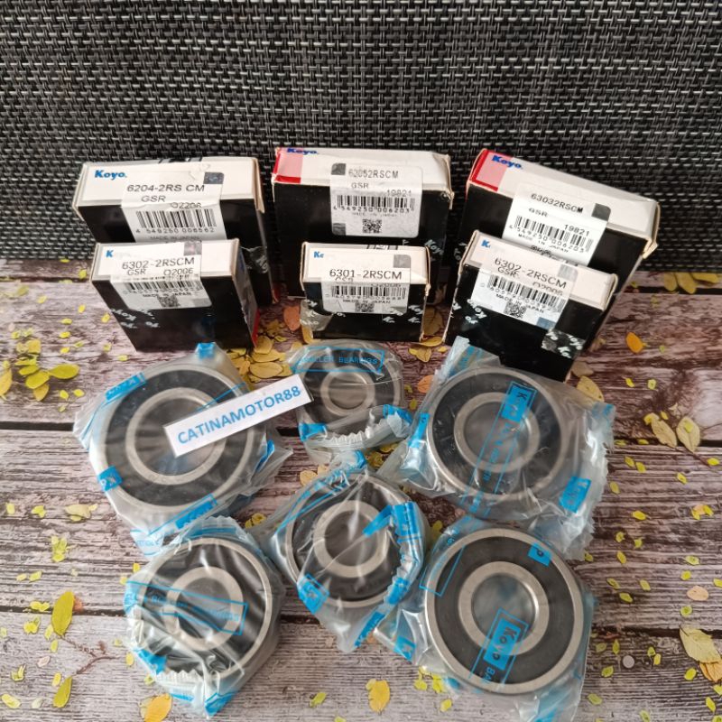 Jual BEARING SET RASIO NMAX OLD NMAX NEW AEROX 155 LEXI 125 6301 6302(2 ...