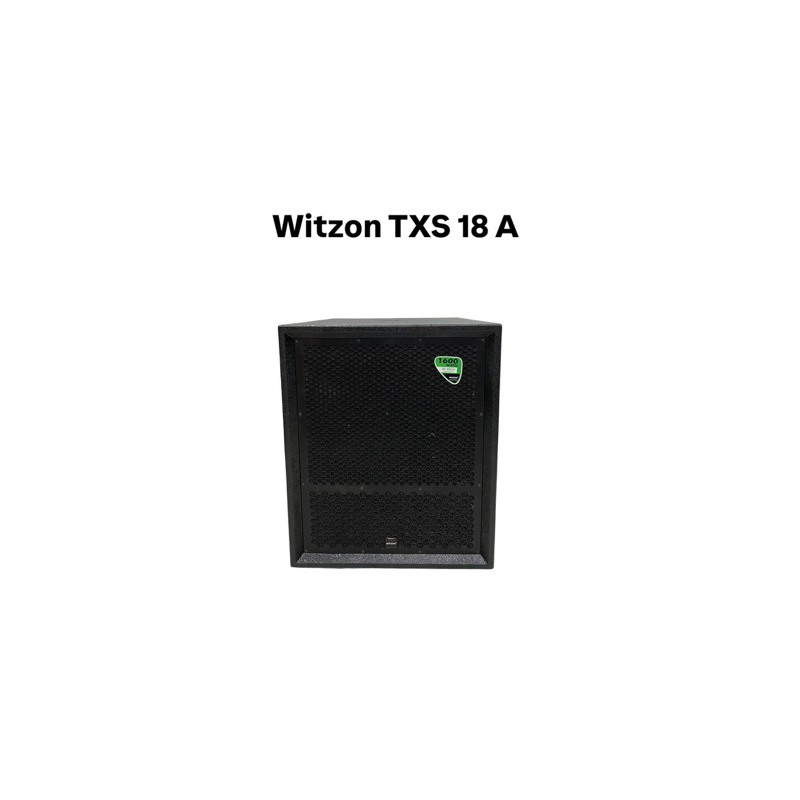 Jual subwoofer witzon 18 inch aktif witzon txs 18 a . subwoofer witzon ...