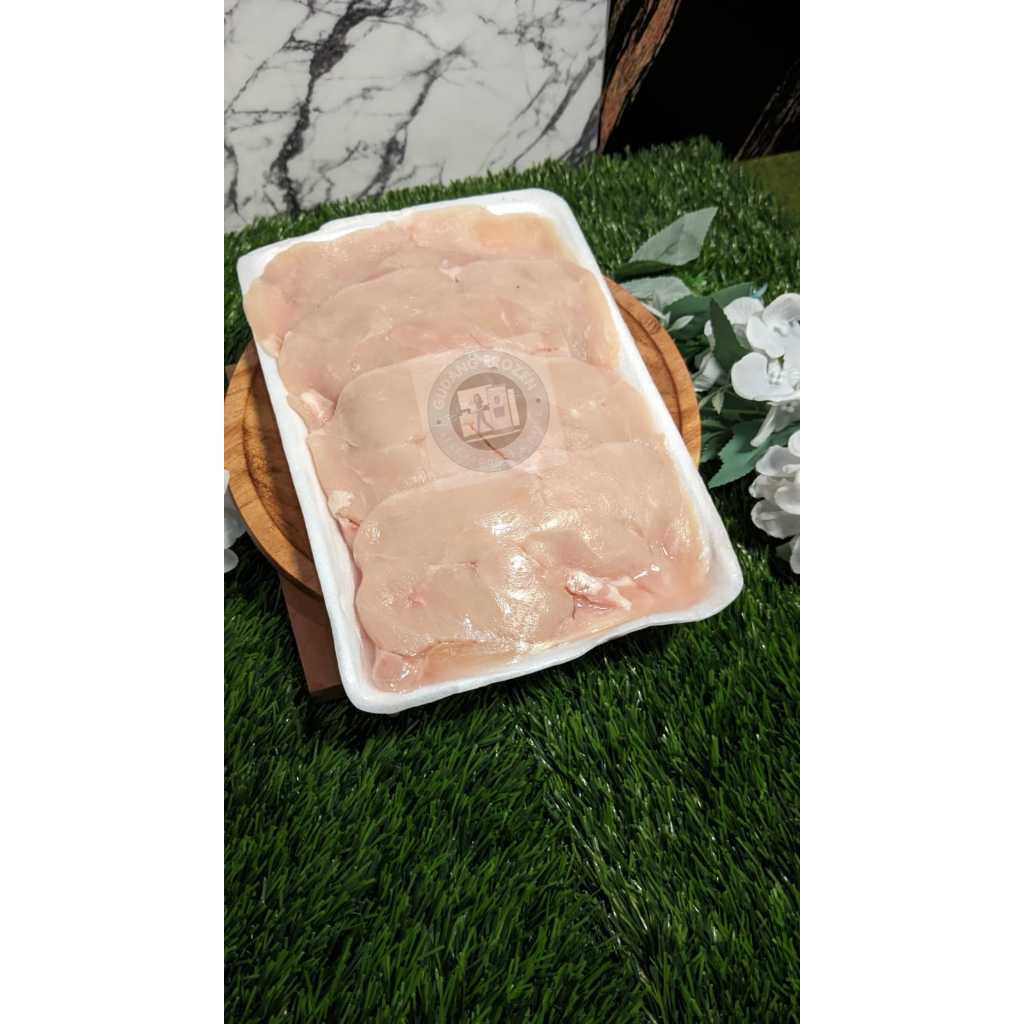 Jual Dada Ayam Slice - Chicken Breast Slice 500gr | Shopee Indonesia