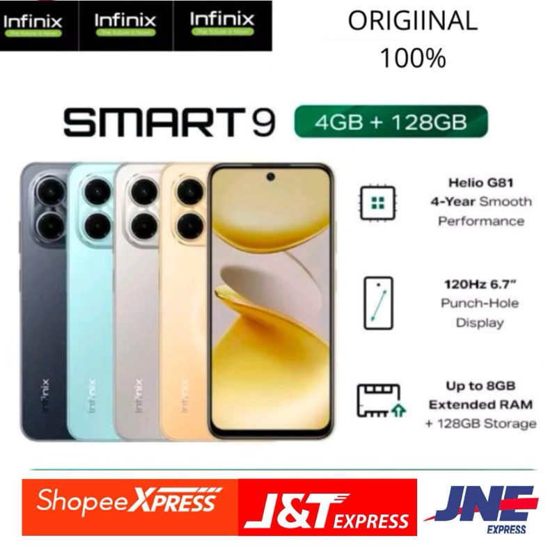 Jual INFINIX SMART9 RAM 4/128GB GARANSI RESMI | Shopee Indonesia