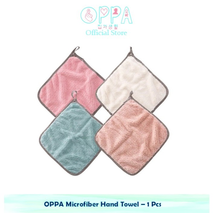Jual OPPA Microfiber Hand Towel – 1 Pcs Kain Lap Tangan Gantung ...