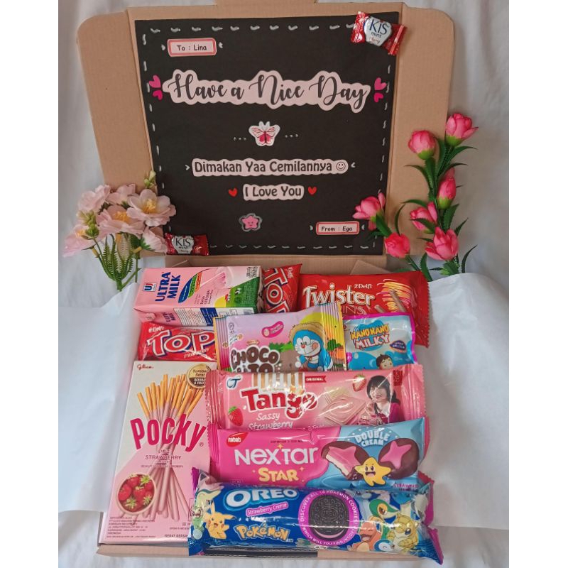 Jual Kado Snack Box / Kado Ulang tahun / Kado wisuda / Kado ...