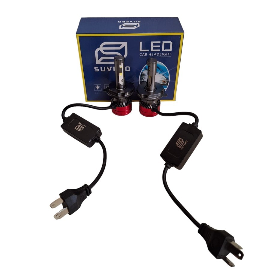Jual Lampu Mobil Led Headlight H4 Suvero - Car Headlight 6000k | Shopee ...