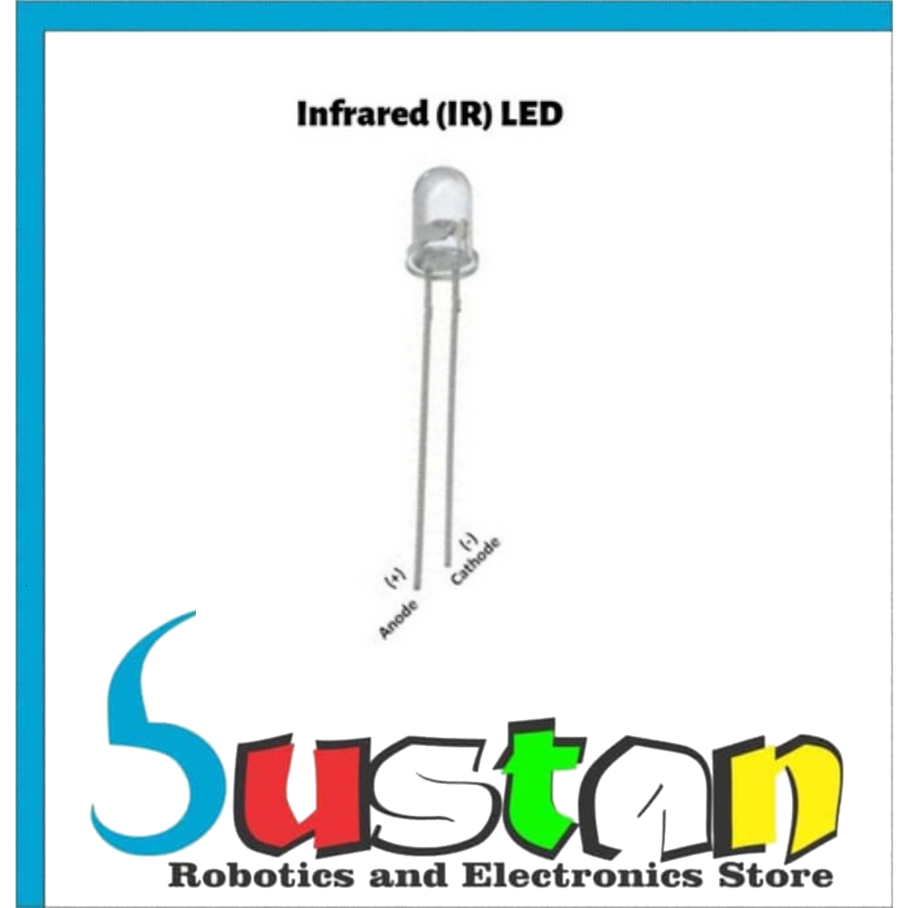 Jual INFRARED LED 3MM TRANSMITTER IR LED 940NM 3 MM INFRARED | Shopee ...