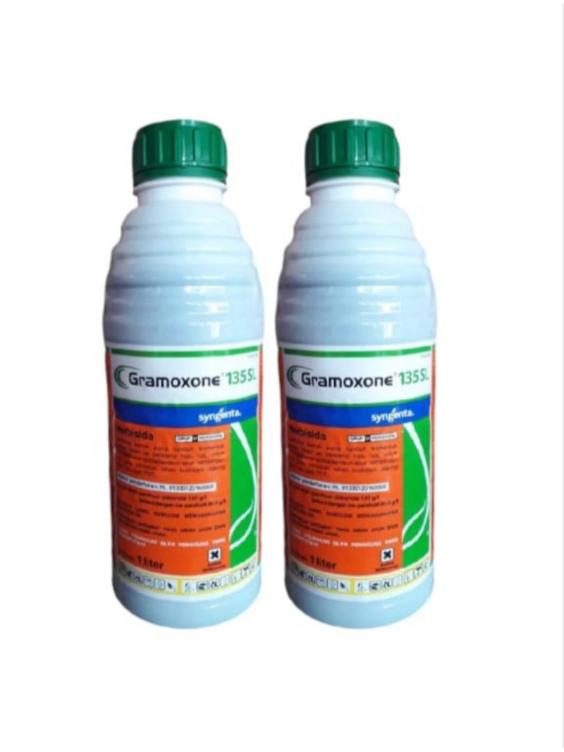 Jual Herbisida Gramoxone 135 SL 1 Liter Obat Pembasmi Rumput Liat,Gulma ...