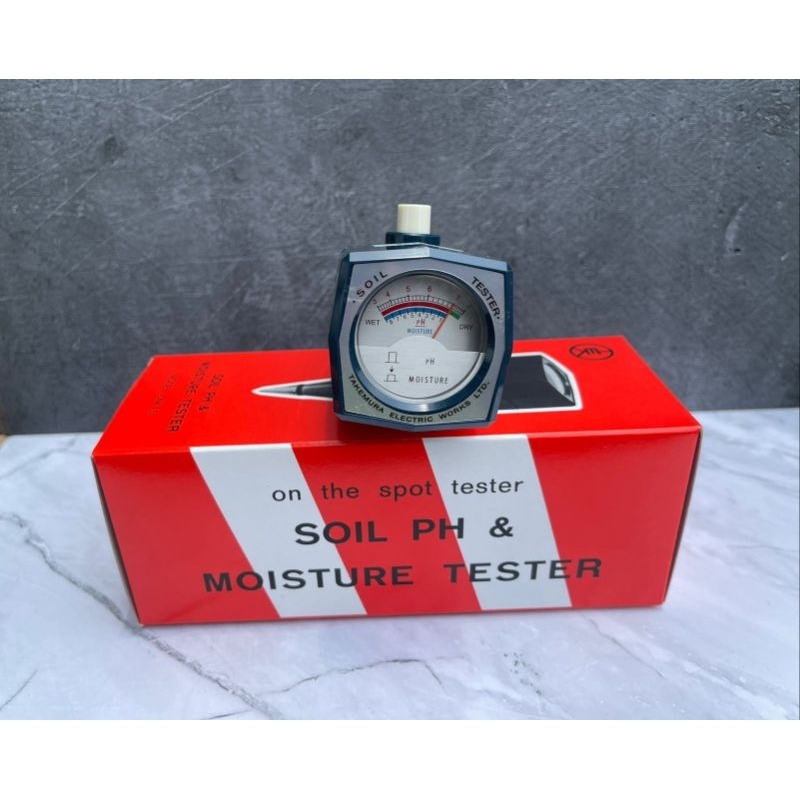 Jual Soil Tester DM 15 pH Moisture Humidity meter pH Tanah TAKEMURA ...