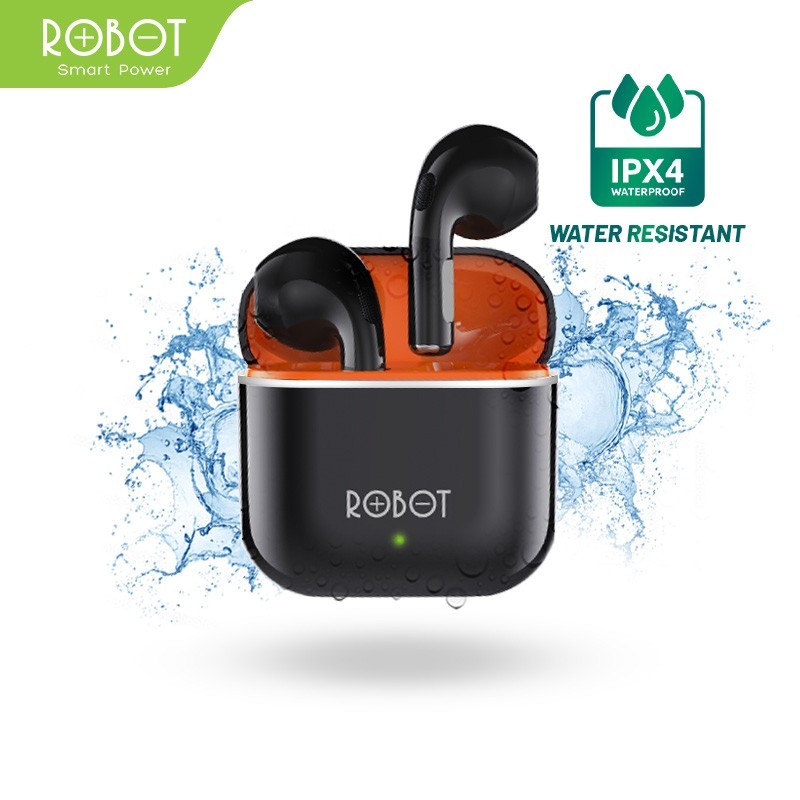 Jual Robot TWS Wireless Earphone Airbuds T50S Original BT 5.3 Garansi ...