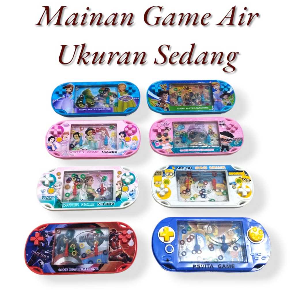 Jual AS888 - Mainan Gameboy / Gamebot Air Anak / Mainan Tradisional ...