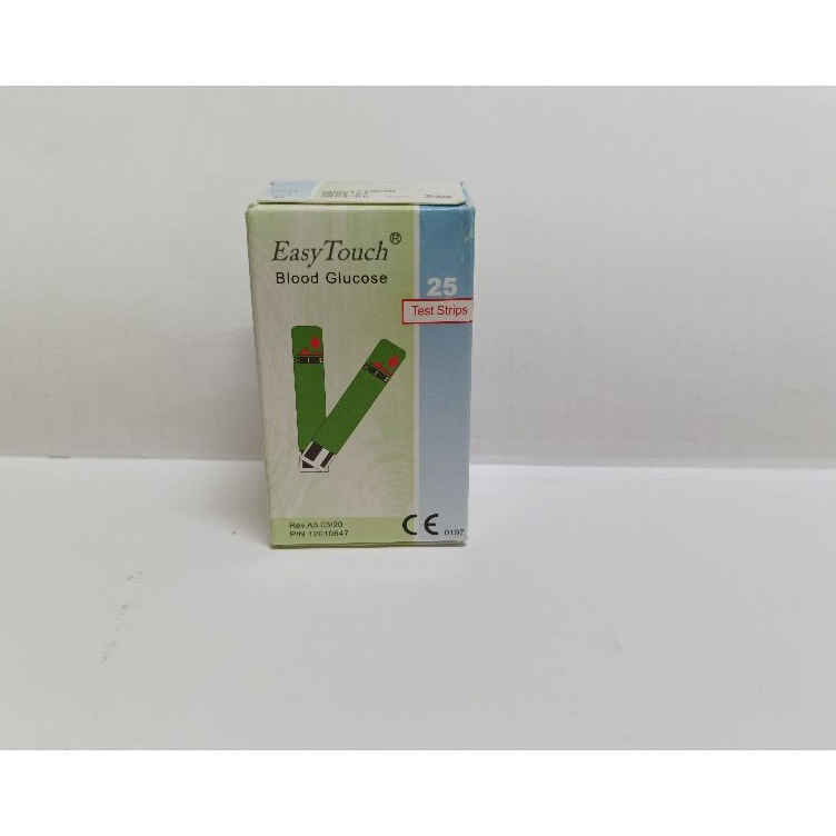 Jual Super Original Easy Touch Blood Glucose 25 strip easy touch ...