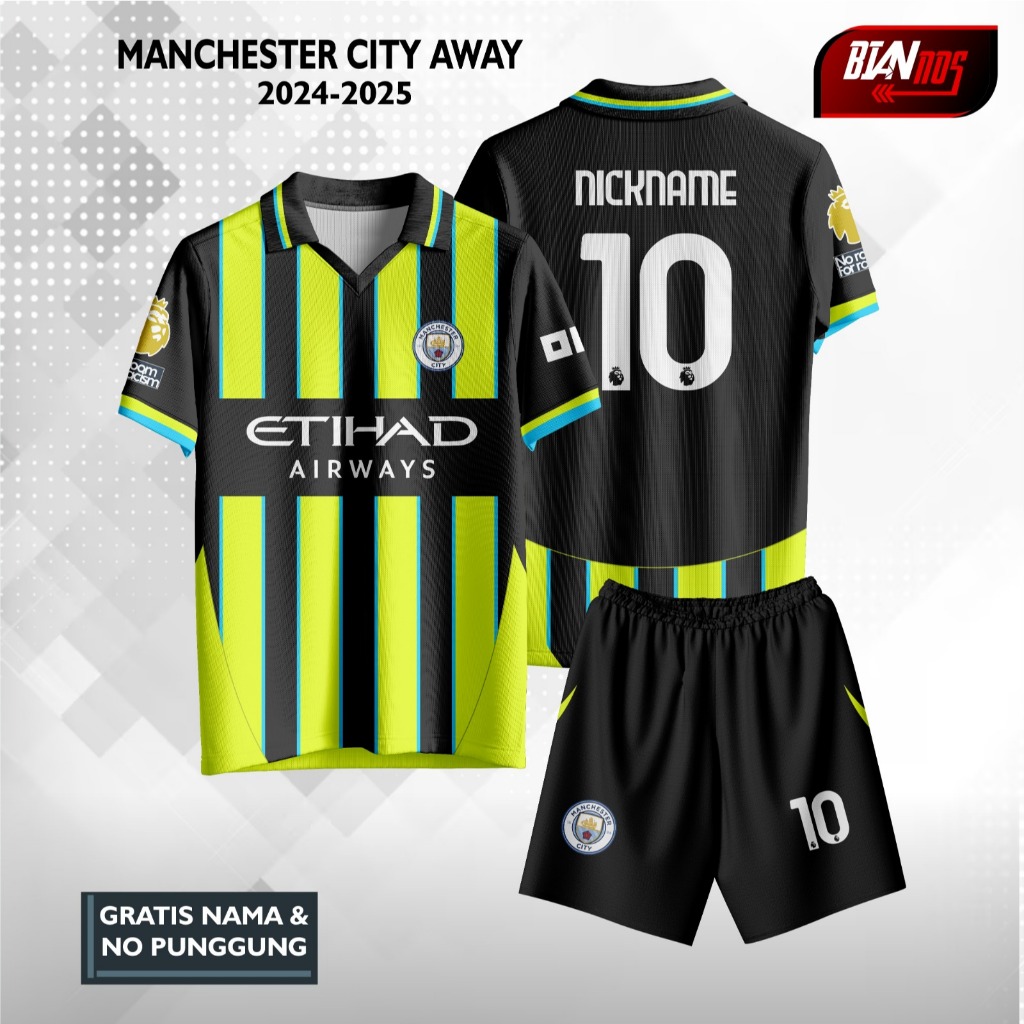 Jual JERSEY BOLA THE CITYZEN AWAY 2024 FULL PRINTING (GRATIS CUSTOM ...