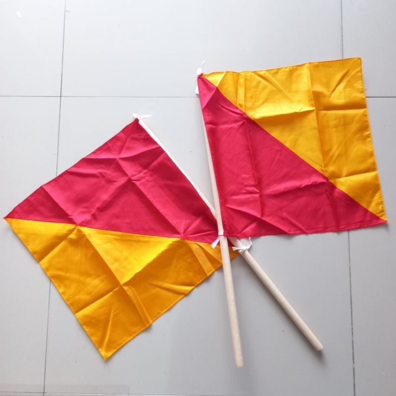 Jual Bendera Semapor Semaphore Dan Stik Pramuka ( Set ) [ Original ...