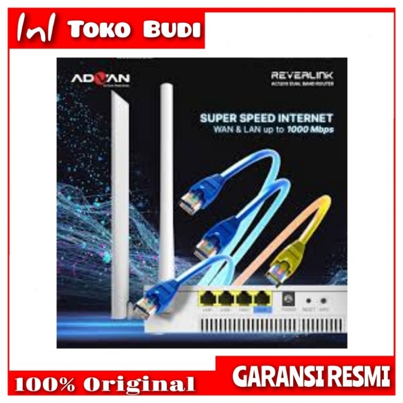 Jual Advan Revealink Dual Band Router Wireless Ac 1200 Wifi Gigabit Mu ...