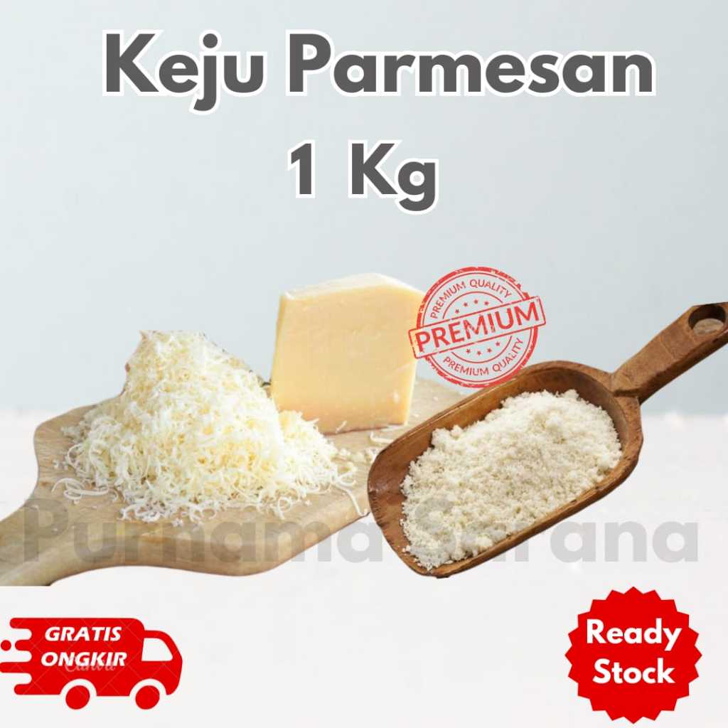 Jual parmesan grated/lemnos parmesan cheese 1kg/grated parmesan ...