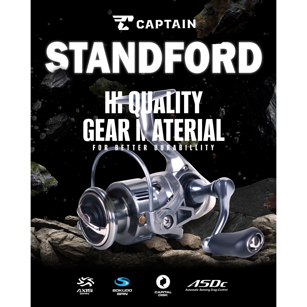 Jual Reel Captain, Reel Captain Classic STANDFORD, ukuran 1000 2000 ...