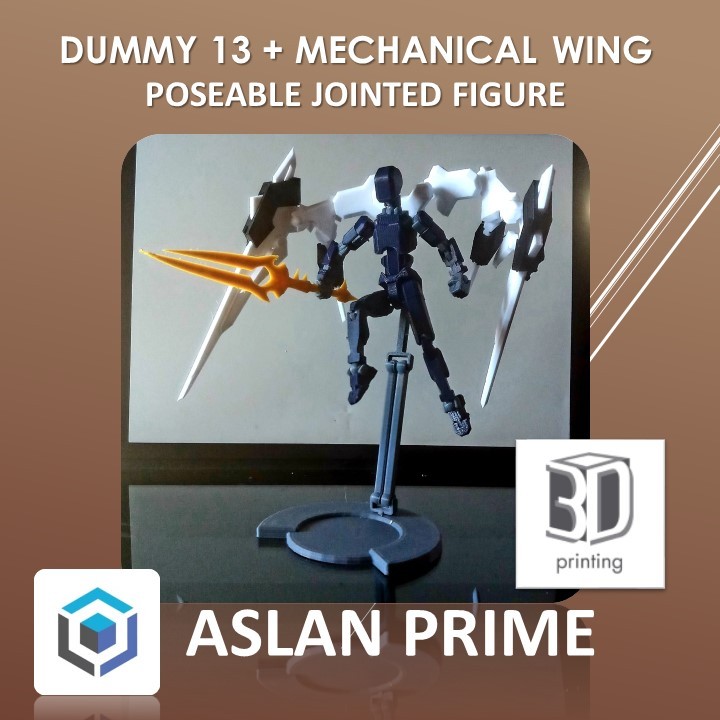 Jual DUMMY 13 TITAN 13 T13 + MECHANICAL WING + THUNDERFURY SWORD BLADE ...