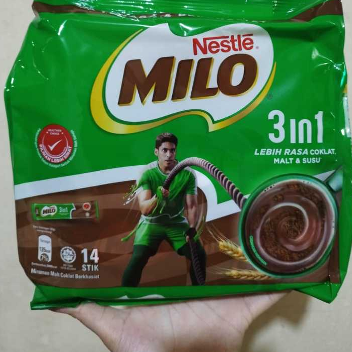 Jual milo malaysia 14 stik 3in1 | Shopee Indonesia