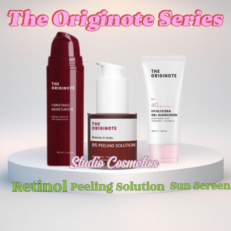 Jual The Originote B5 Peeling Solution Serum Eksfoliasi meratakan warna ...
