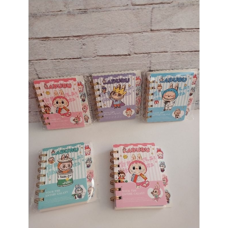 Jual Note Labubu/Note Sekat Labubu/Buku Labubu/Buku Kecil Labubu/Notes ...