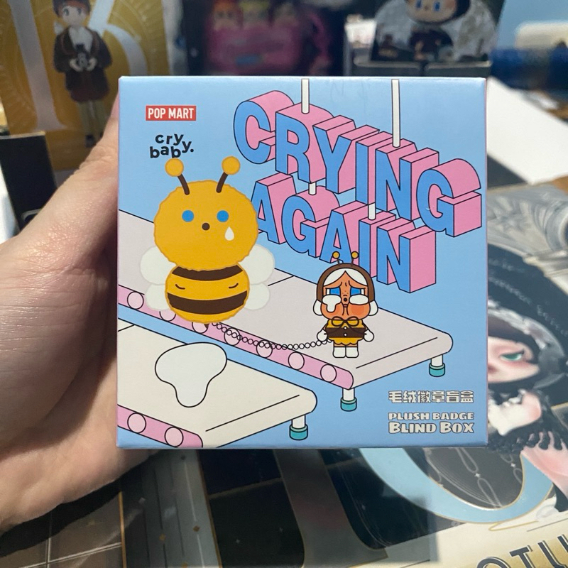 Jual CRYBABY Crying Again Series - Plush Badge Blind Box | Shopee Indonesia