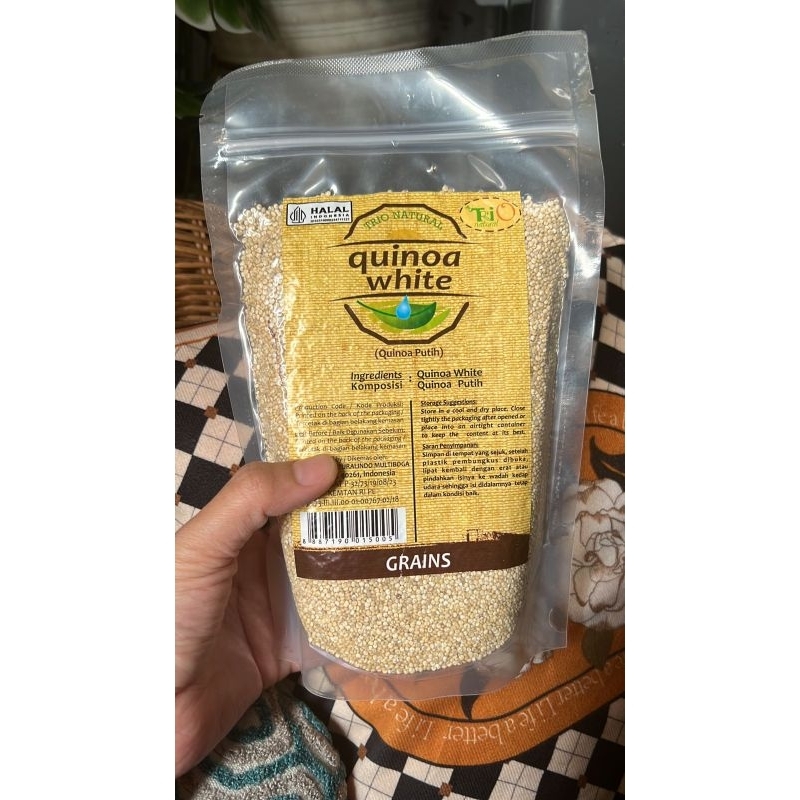 Jual Quinoa white Trio Natural 500 gram | Shopee Indonesia