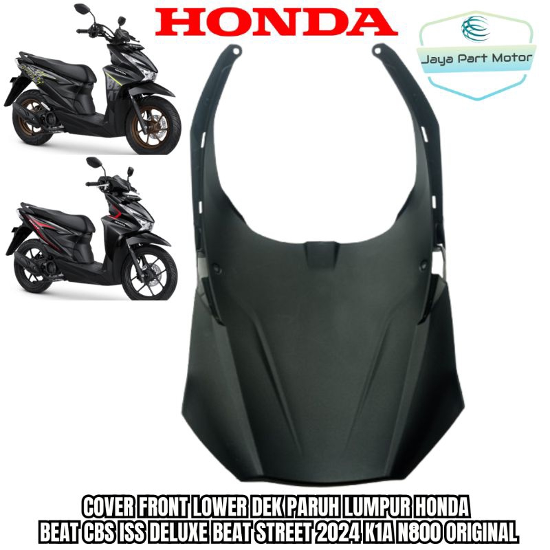 Jual Cover Front Lower Dek Paruh Lumpur Honda Beat Cbs Iss Deluxe Beat ...