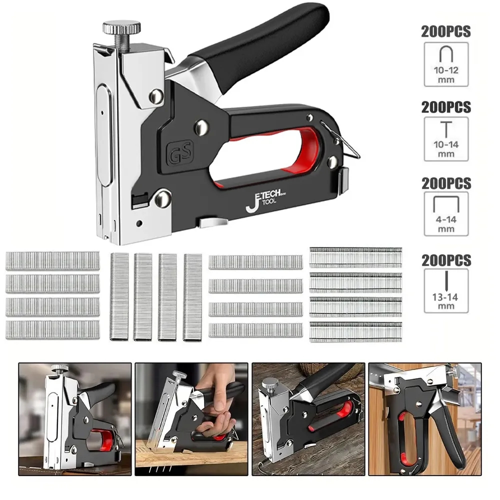 Jual Staples Tembak 4 In 1 Tacker Stapler hekter tembak jok motor ...