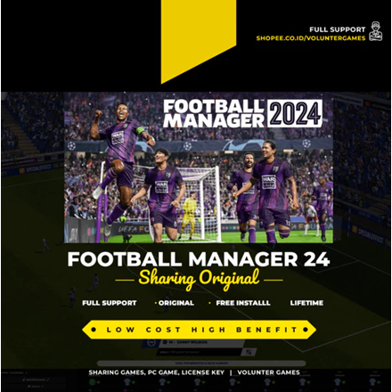 Jual FOOTBALL MANAGER 2024 FM 24 + IN GAME EDITOR PC / MAC ORIGINAL ...