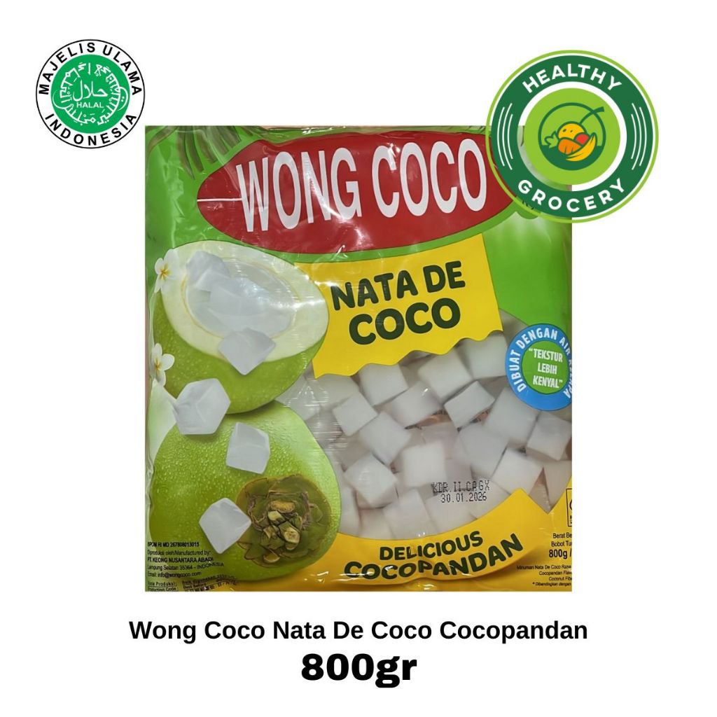 Jual Wong Coco Nata De Coco Cubes 850g | Shopee Indonesia